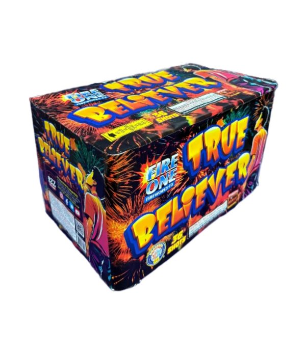 TRUE BELIEVER 36 SHOTS - Fireone Fireworks FX