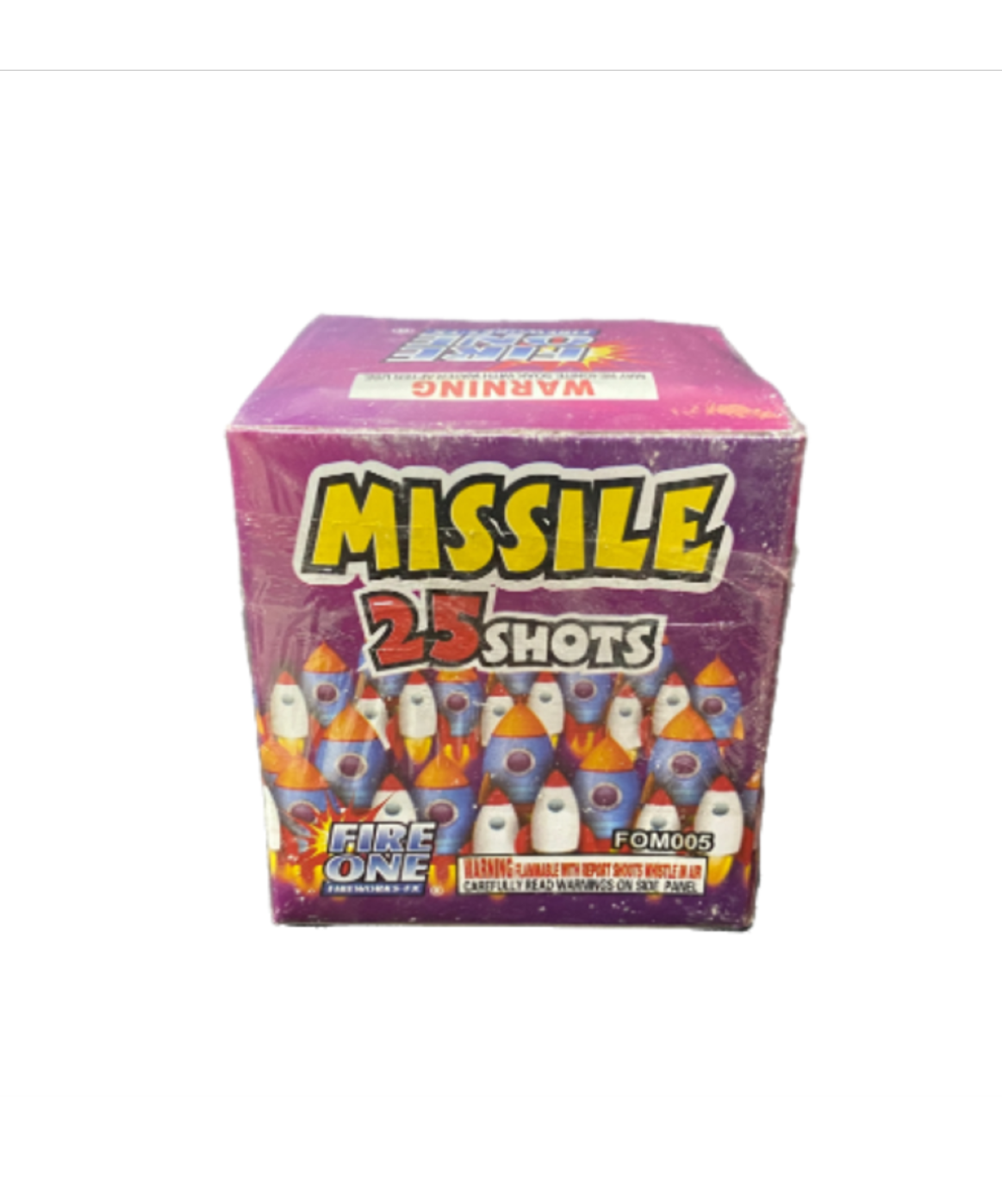 Missile Base 25's - Fireone Fireworks FX